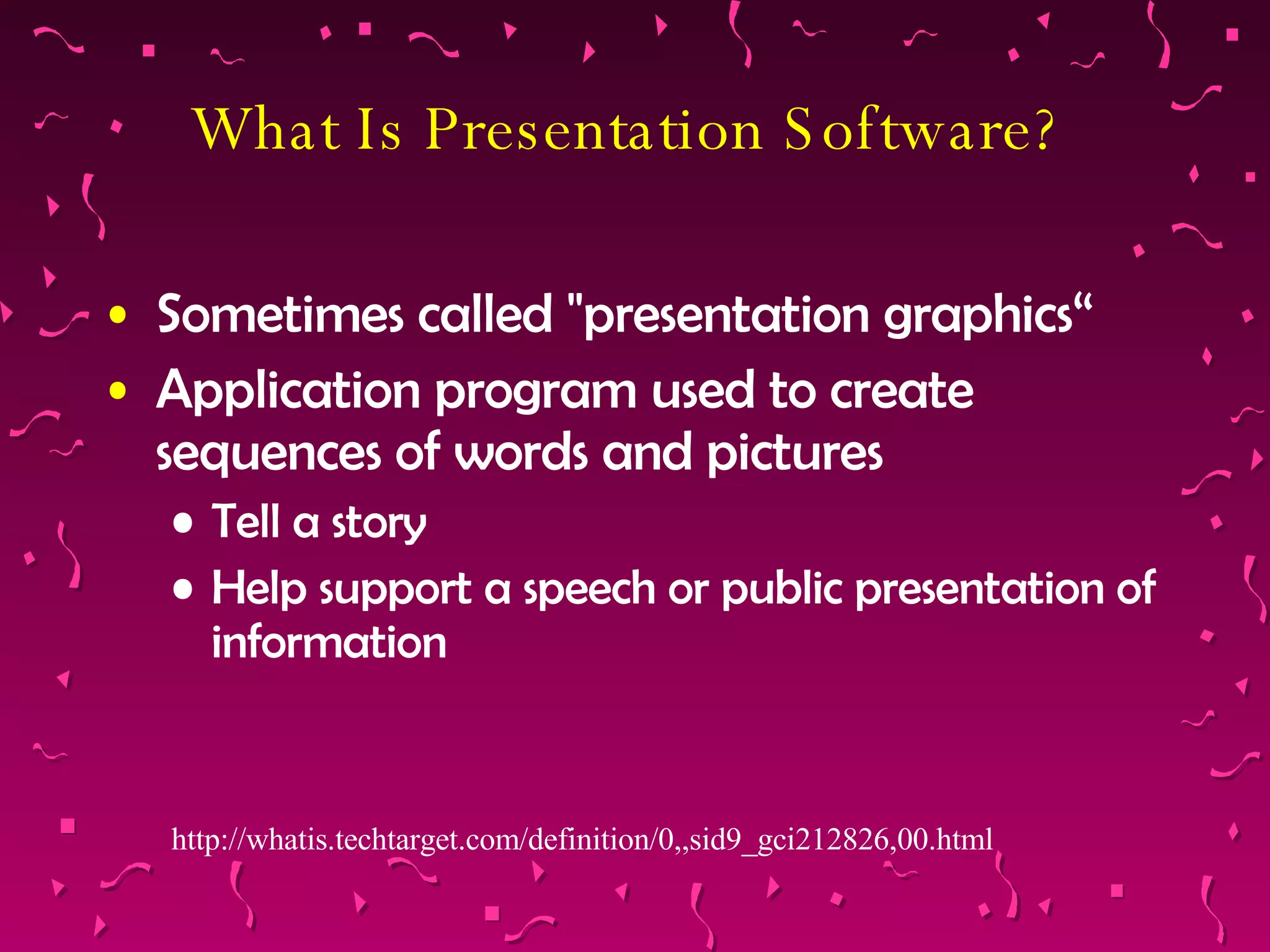 Introduction To Microsoft Power Point Show | PPS