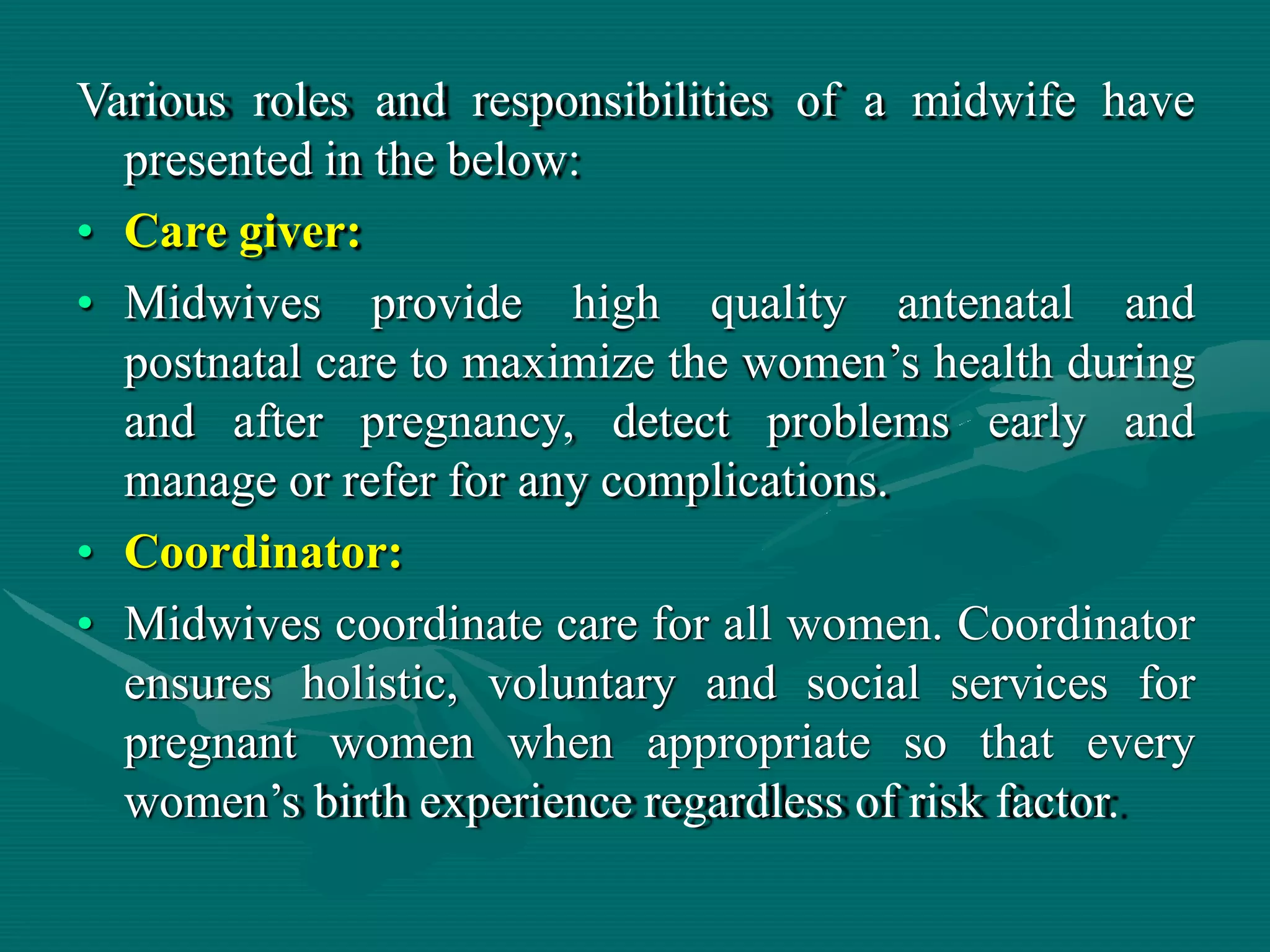 Introduction to-midwifery-obstetrical-nursing | PPTX