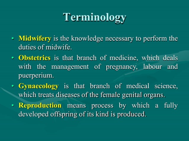 Introduction to-midwifery-obstetrical-nursing | PPTX | Pregnancy ...