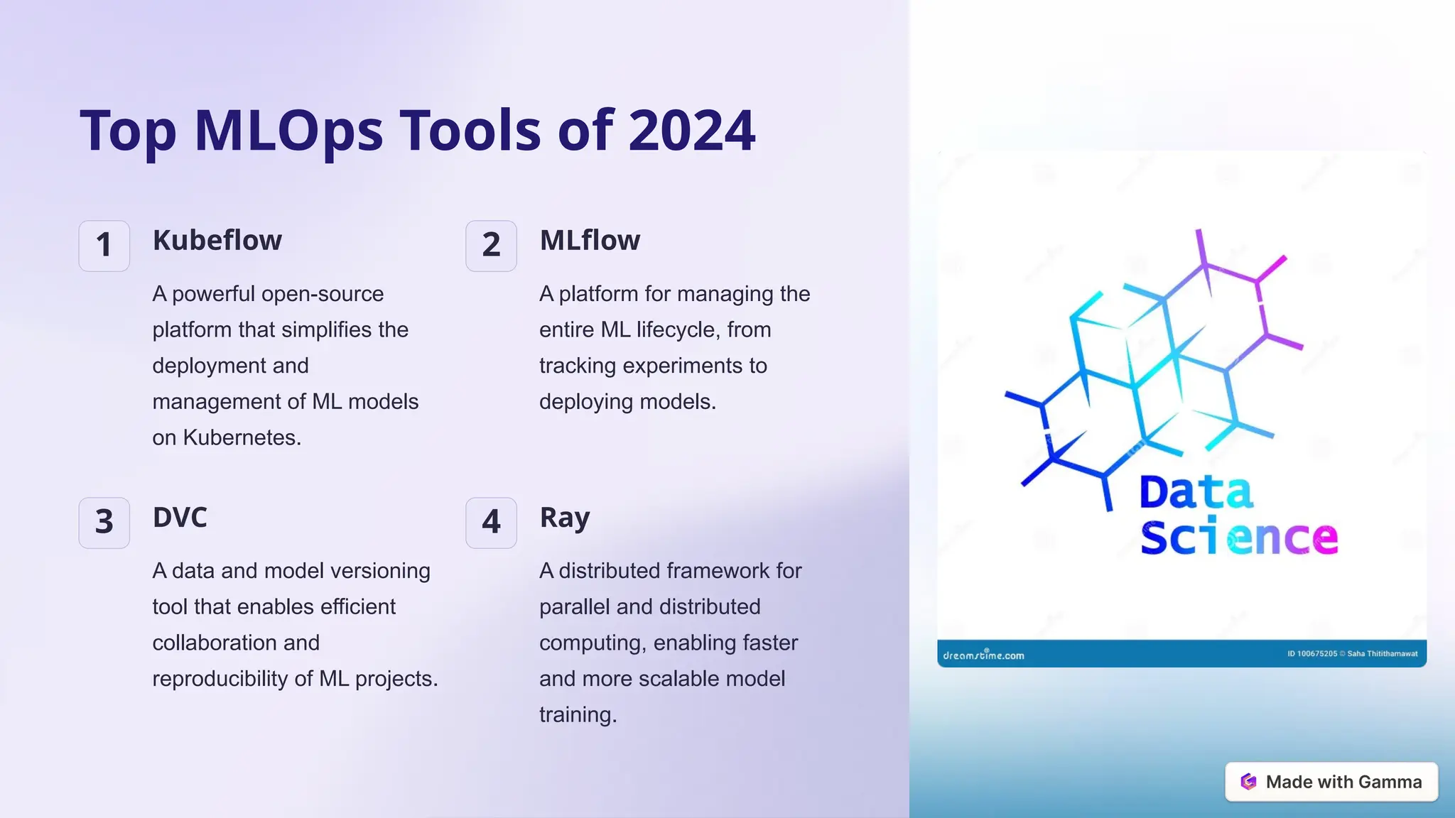 Top MLOps (machine learning) Tools Of 2024 - TechDogs | PPT