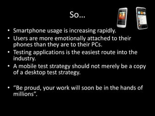 An Introduction To Mobile Software Testing | PPT