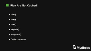 Introduction to Mongodb execution plan and optimizer | PPT