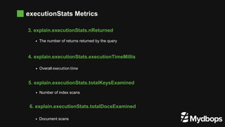 Introduction to-mongo db-execution-plan-optimizer-final | PPT