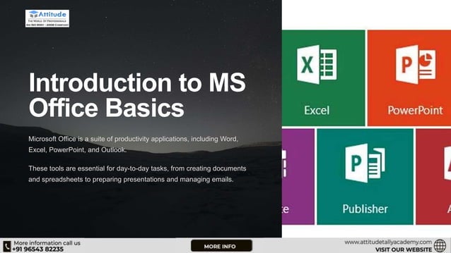 Introduction-to-MS-Office-Basics to advanced.pptx | Computer Software ...