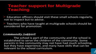 Introduction-to-Multi-Grade (multigrade teaching is a situation in ...