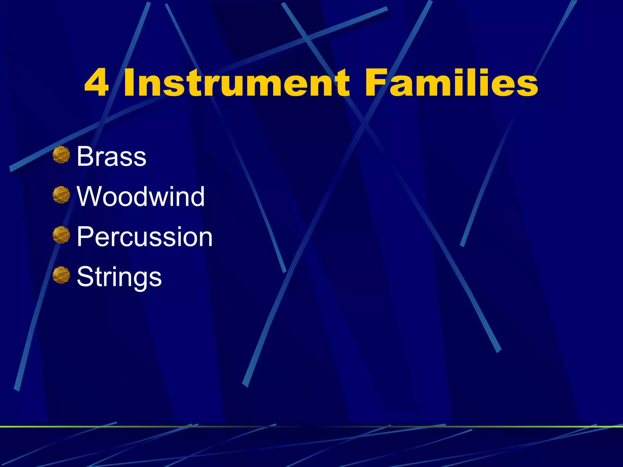 Introduction to Musical Instruments | PPT