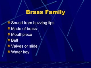 Introduction to Musical Instruments | PPT