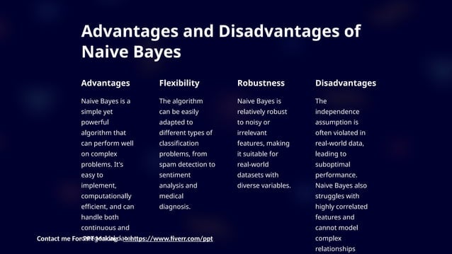 Introduction to Naive Bayes Algorithm ppt | PPTX