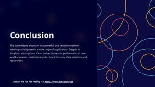 Introduction to Naive Bayes Algorithm ppt | PPTX