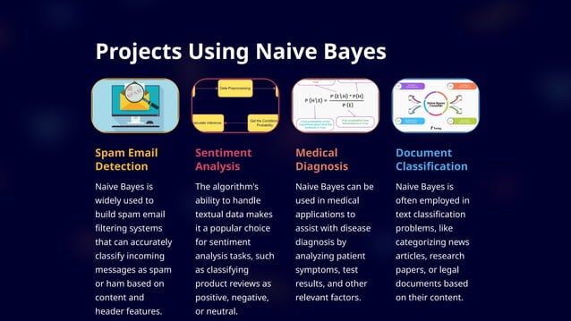 Introduction to Naive Bayes Algorithm ppt | PPTX