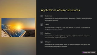 Introduction-to-Nanostructures for nanotechonology | PPTX