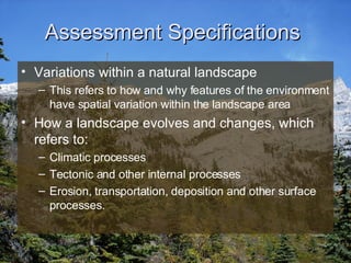 Introduction to Natural Landscapes | PPT