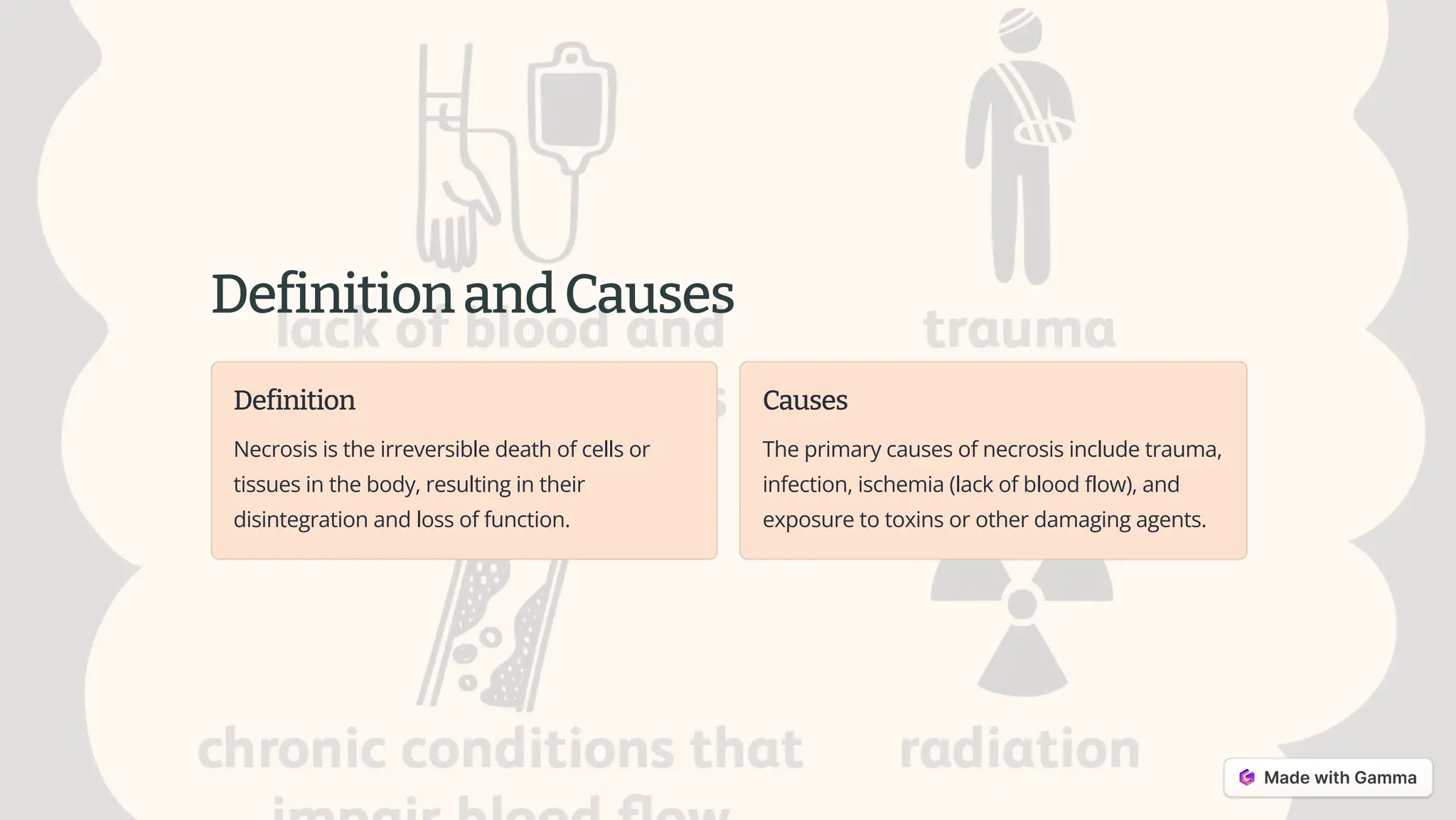 Introduction to Necrosis ,Cell death: necrosis, injury, infection. | PDF