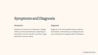 Introduction to Necrosis ,Cell death: necrosis, injury, infection. | PDF