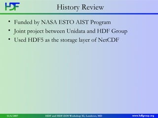 Introduction to NetCDF-4 | PPT