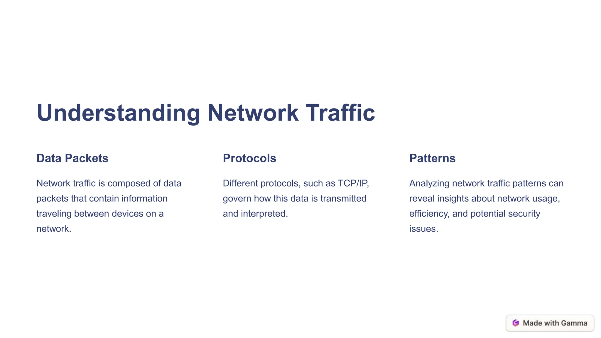 A Simple Guide To Network Traffic Analysis - TechDogs | PPTX | Information and Network Security ...