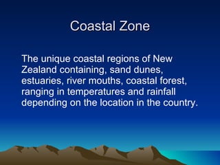 Introduction To New Zealand Natural History | PPT