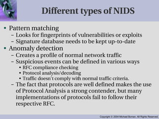 Introduction To NIDS | ODP