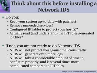 Introduction To NIDS | ODP