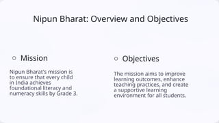 Introduction-to-Nipun-Bharat-Foundational-Literacy-and-Numeracy-for-KG ...