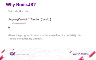 Introduction to node.js GDD | PPT
