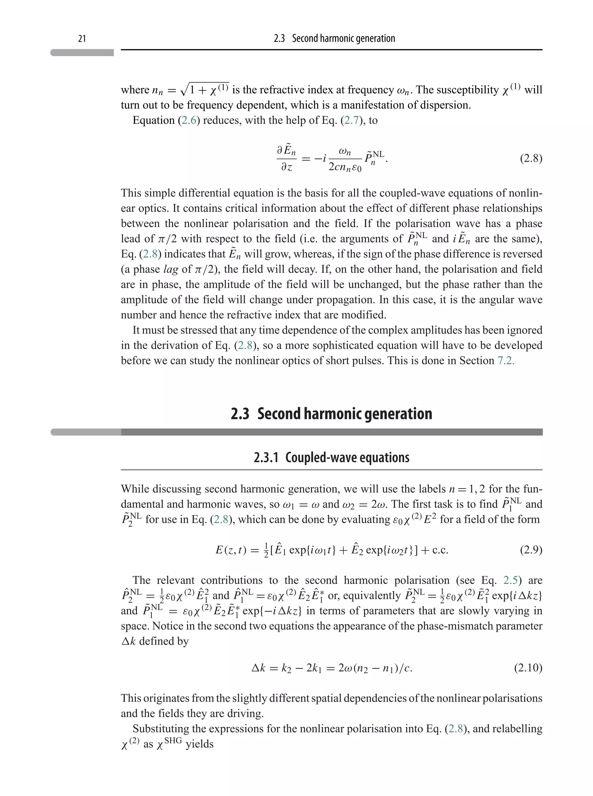 Introduction to-nonlinear-optics | PDF