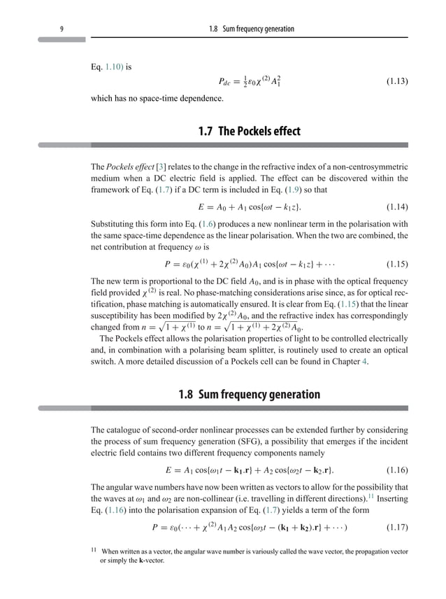 Introduction to-nonlinear-optics | PDF