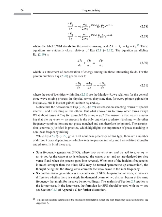 Introduction to-nonlinear-optics | PDF