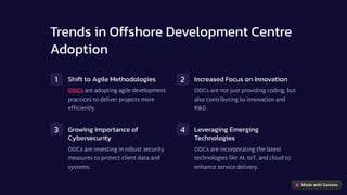Offshore Development Centre - Outsourcing It Support Trends | PPT