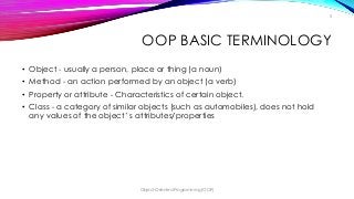 Object-Oriented Programming (OOP) | PDF