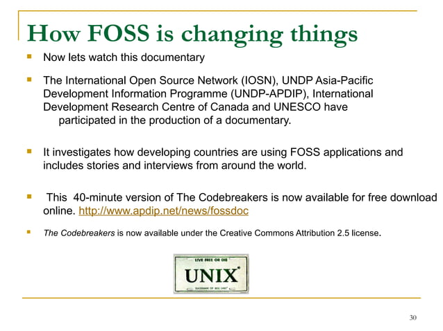 Introduction To Opensource And GNU/Linux | PPT