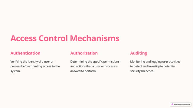 Introduction To Operating System Security Pptx