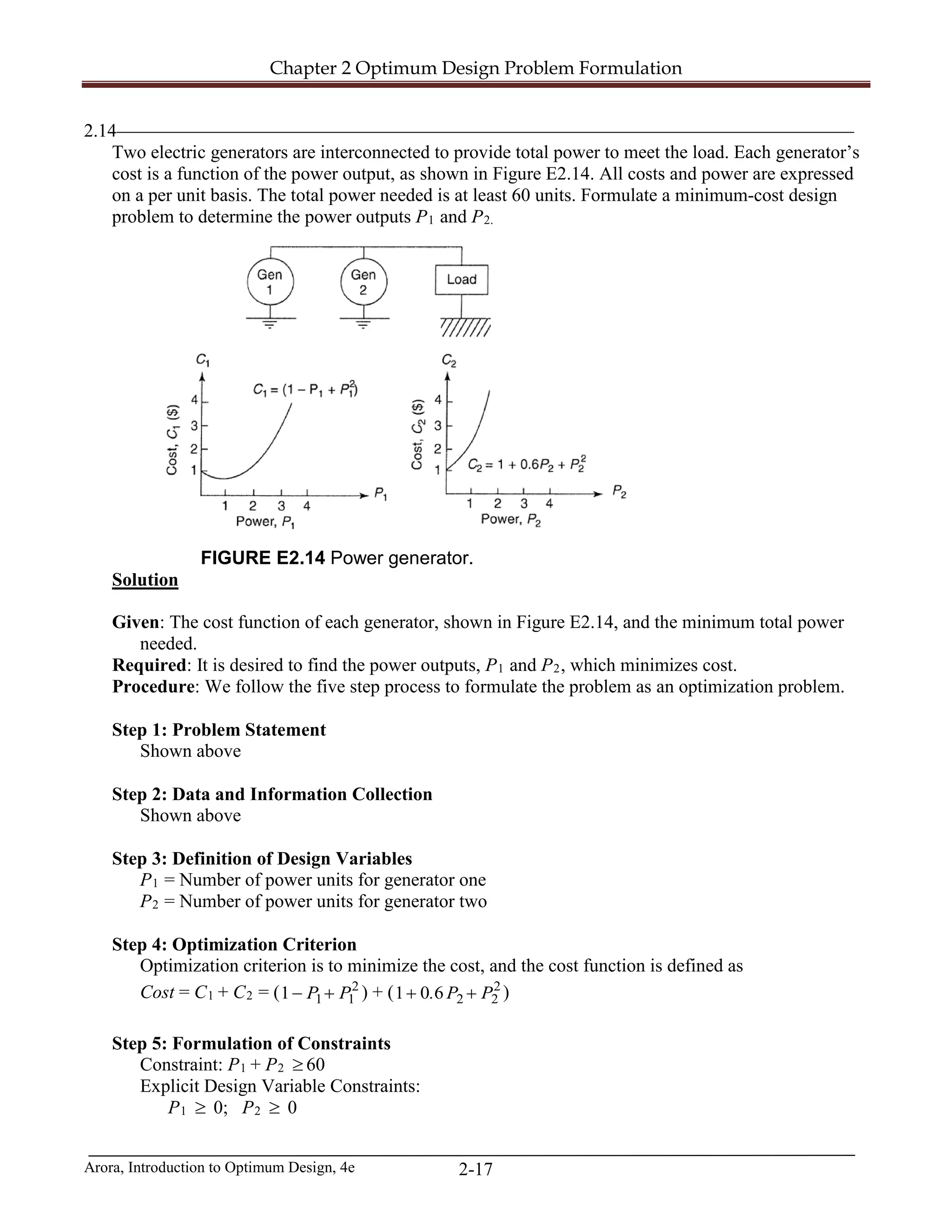 Introduction To Optimum Design 4th Edition Arora Solutions Manual Pdf