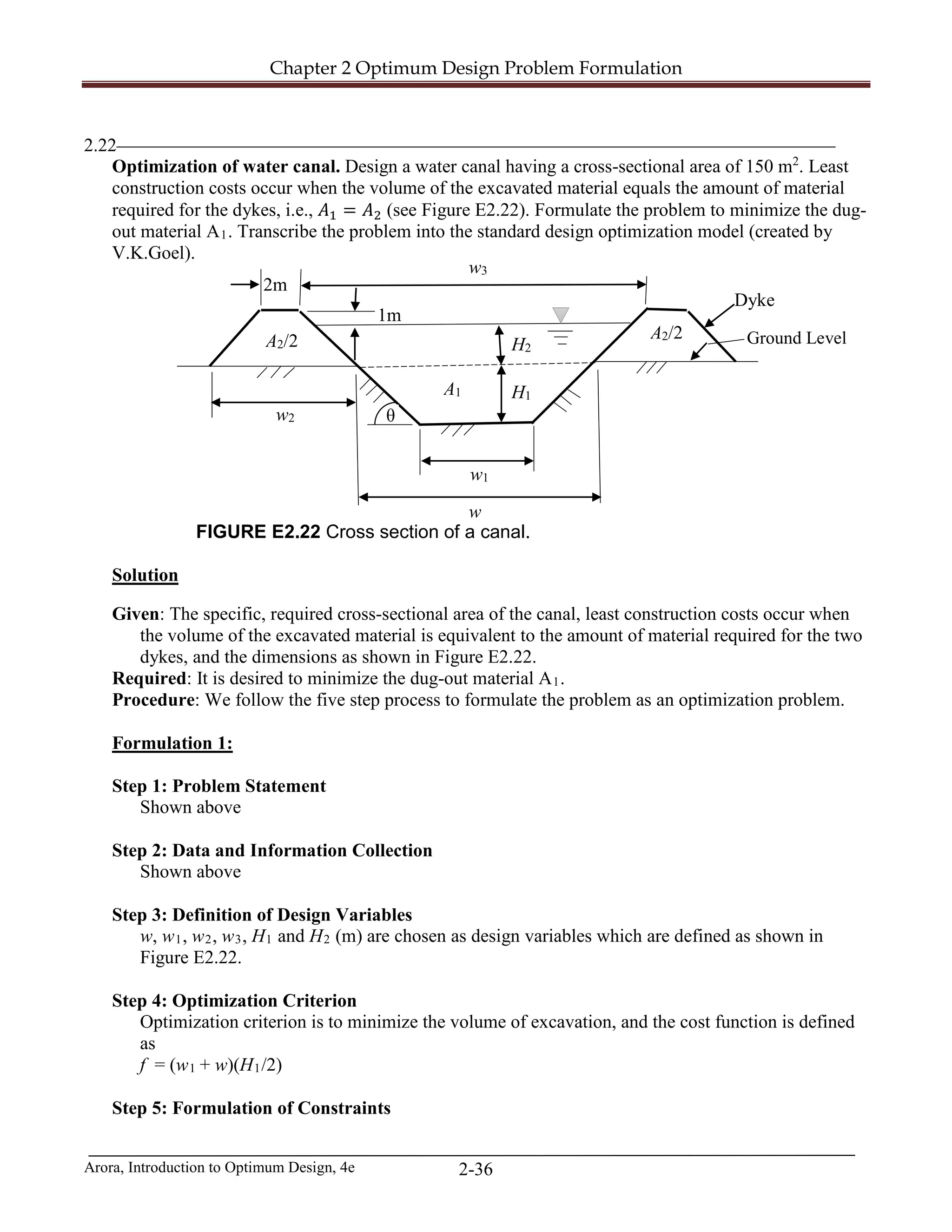 Introduction to Optimum Design 4th Edition Arora Solutions Manual | PDF