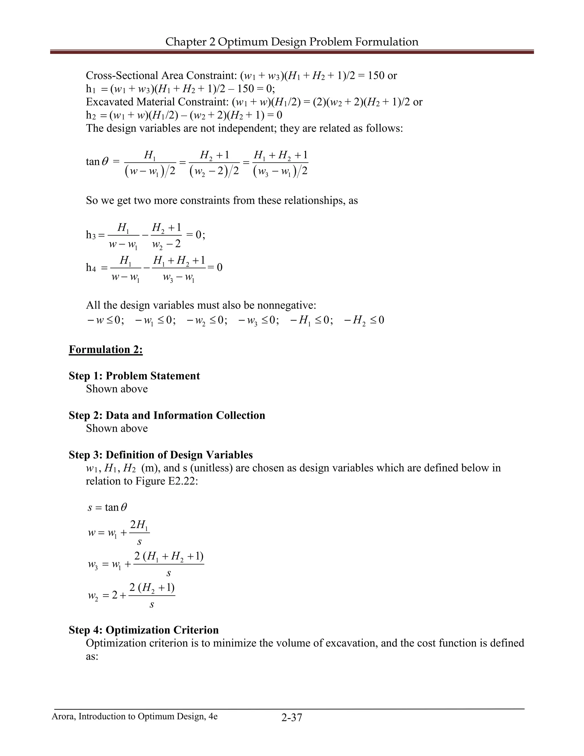 Introduction to Optimum Design 4th Edition Arora Solutions Manual | PDF
