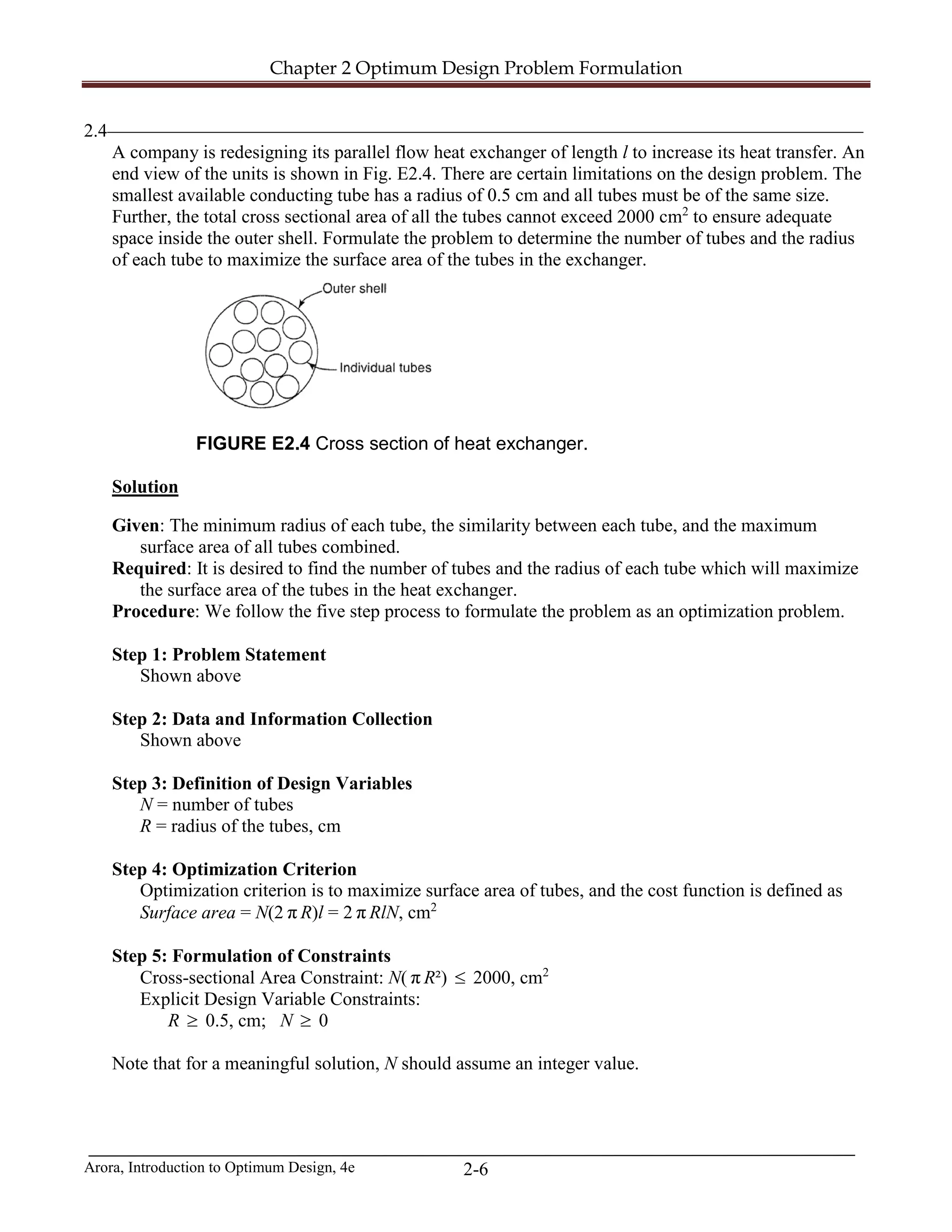 Introduction to Optimum Design 4th Edition Arora Solutions Manual | PDF