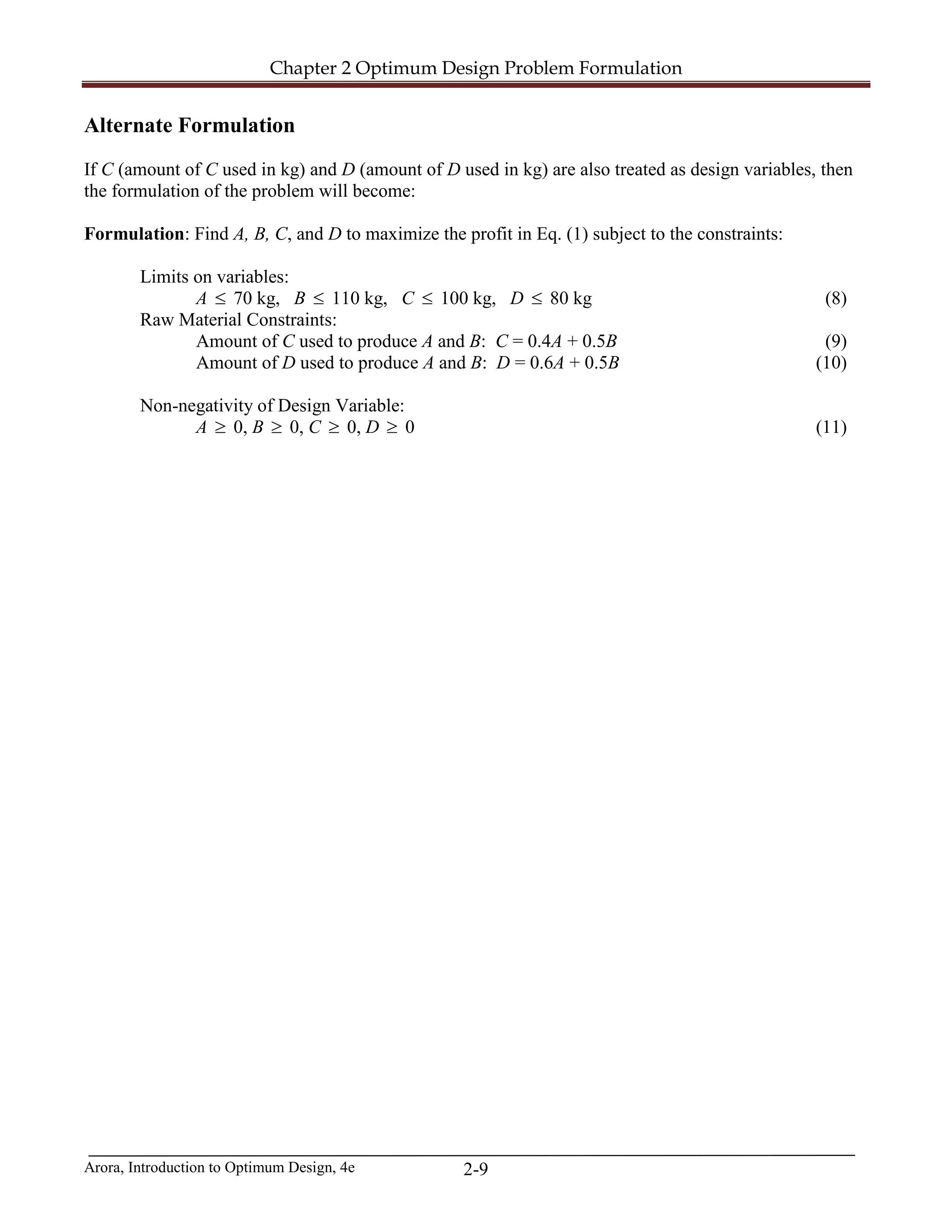Introduction to Optimum Design 4th Edition Arora Solutions Manual | PDF