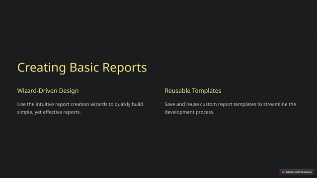 Introduction To Oracle Report Builderpptx