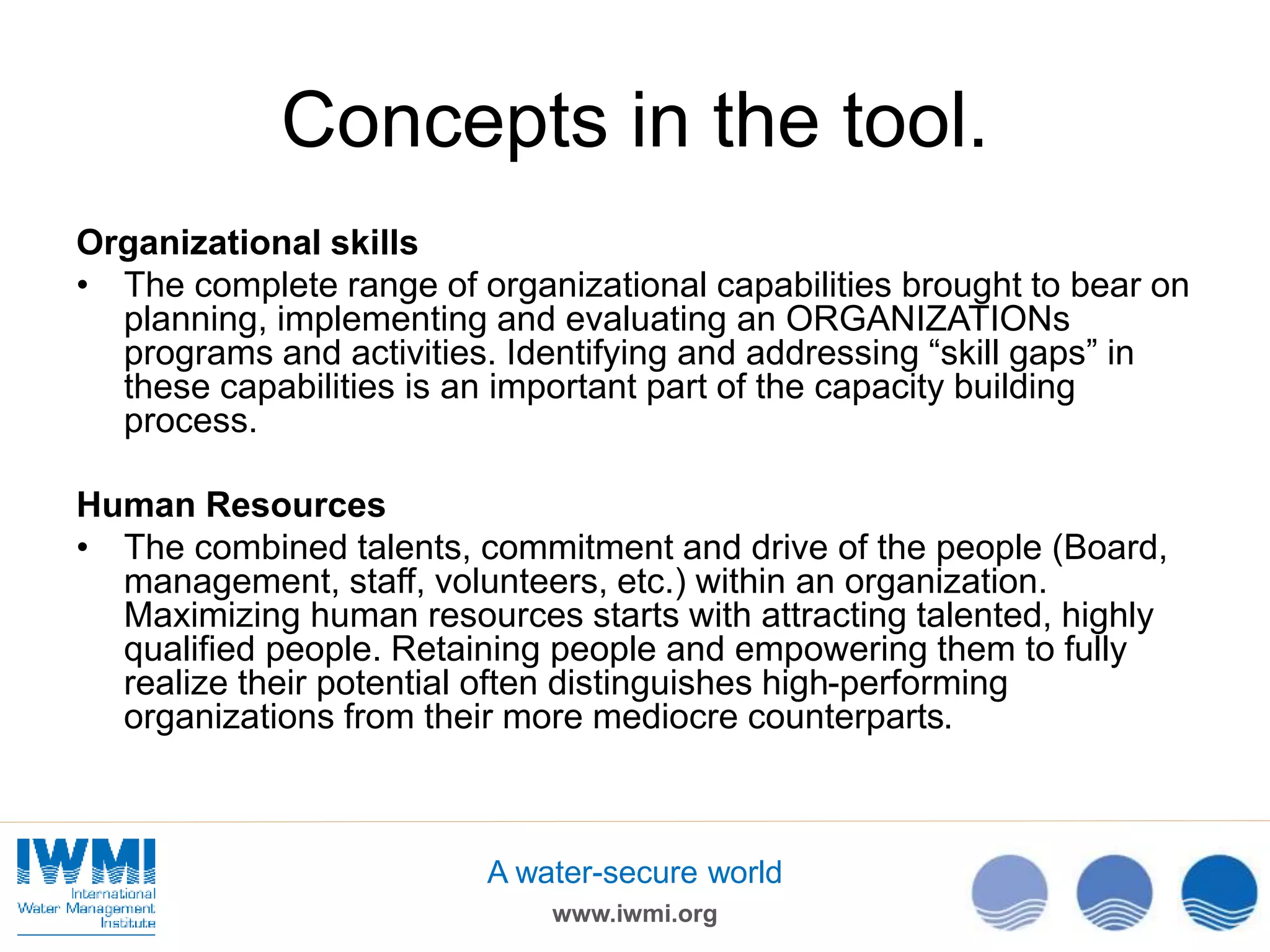 Introduction to organizational capacity assessment | PPTX
