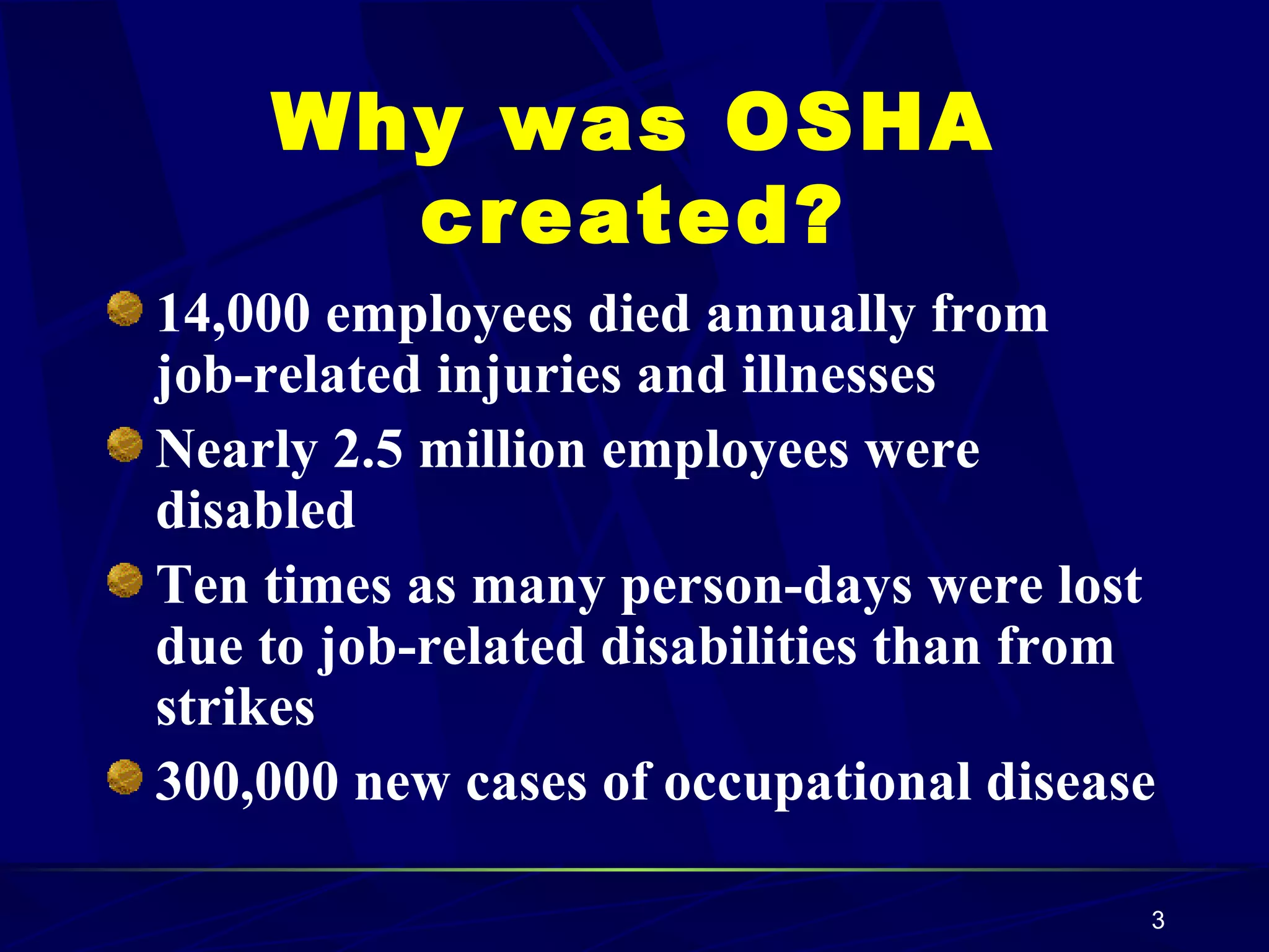 Introduction To Osha | PPT