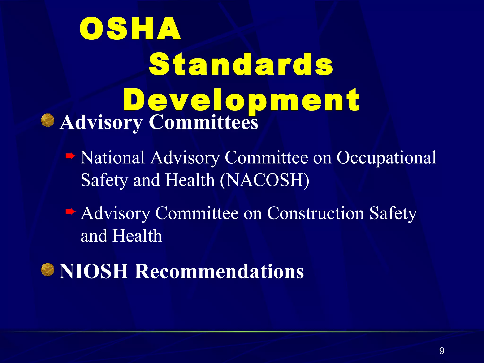 Introduction To Osha | PPT