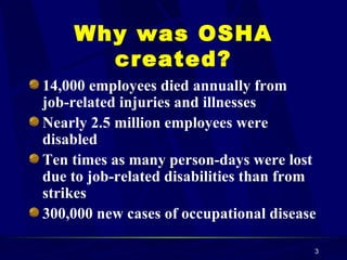 Introduction To Osha | PPT