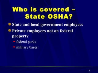 Introduction To Osha | PPT