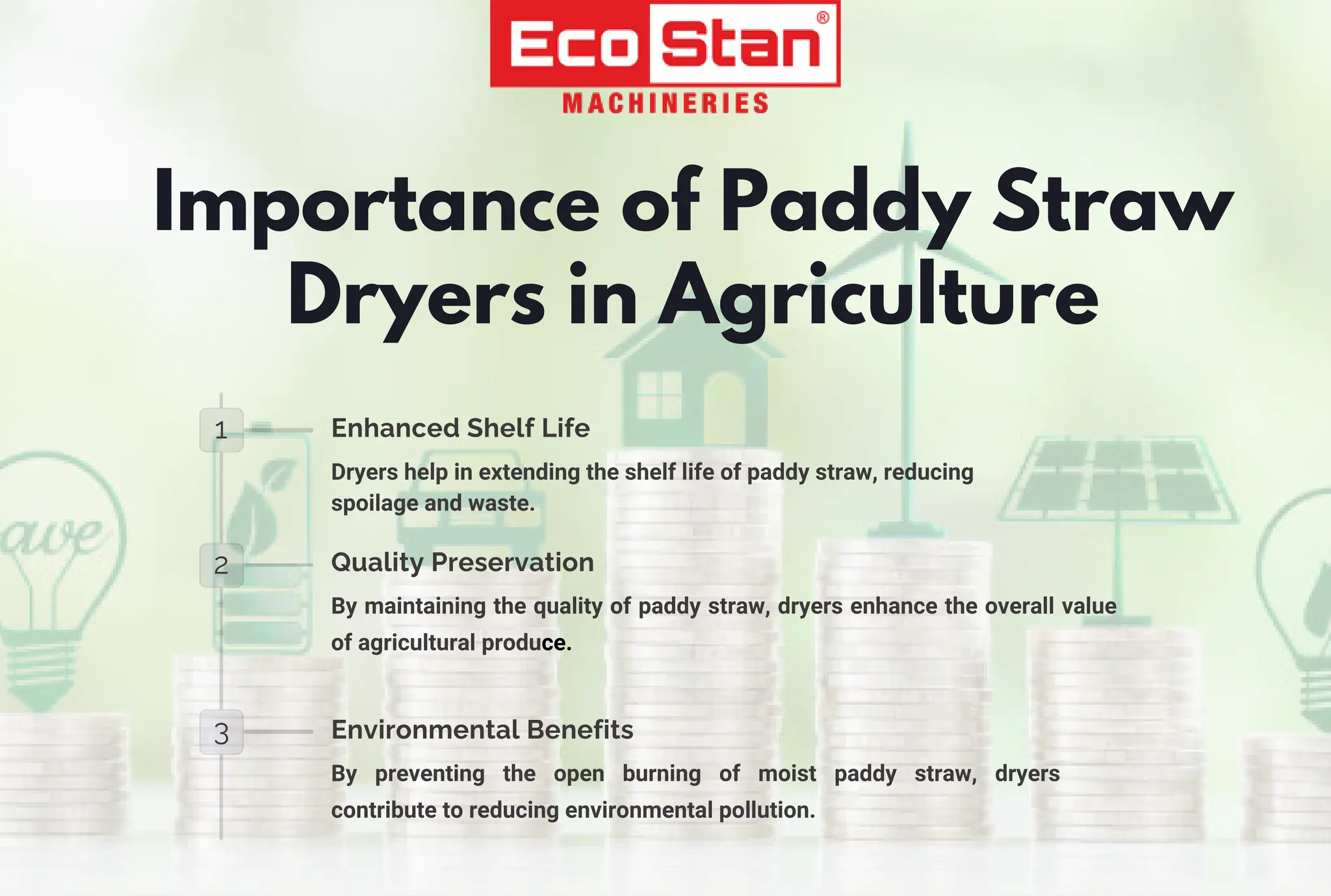 Types of Paddy Straw Dryers: A Comparative Analysis | Ecostan | PDF