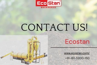 Types of Paddy Straw Dryers: A Comparative Analysis | Ecostan | PDF