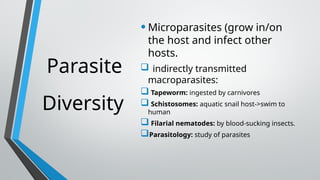 INTRODUCTION TO PARASITOLOGY POWERPOIINT | PPTX
