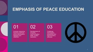 INTRODUCTION-TO-PEACE-AND-PEACE-EDUCATION.pptx | Education