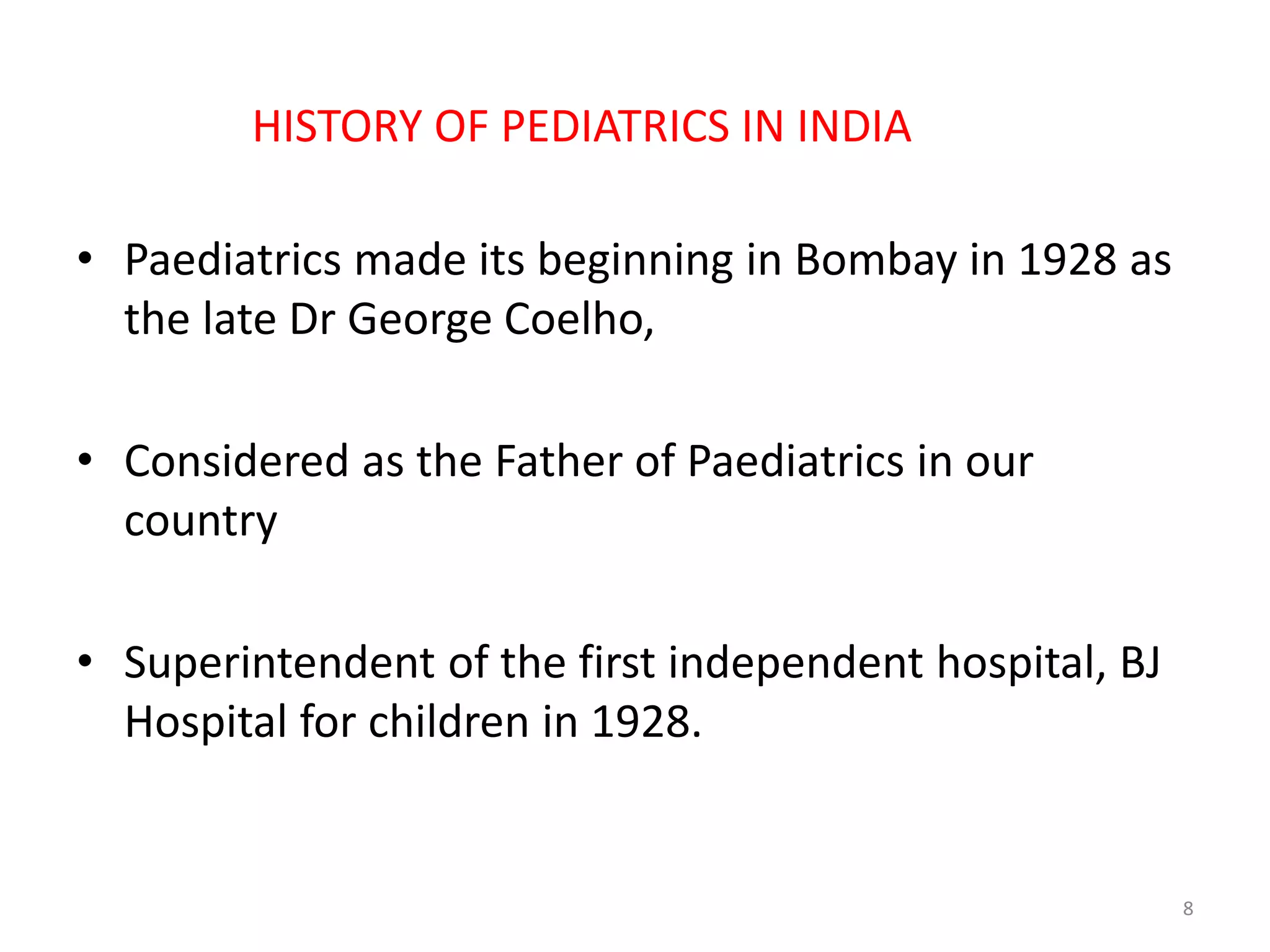 Introduction to-pediatrics | PPT