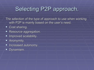 Introduction to Peer-to-Peer Networks | PPT