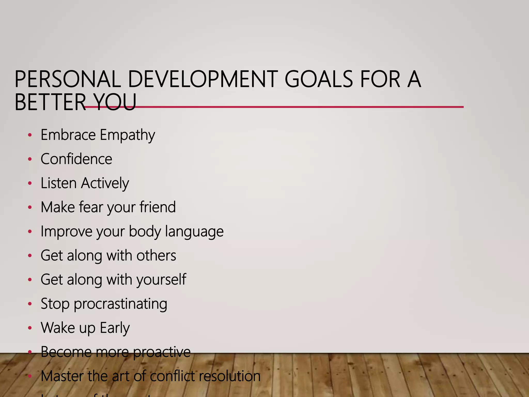 Introduction to-personal-development [autosaved] | PPTX